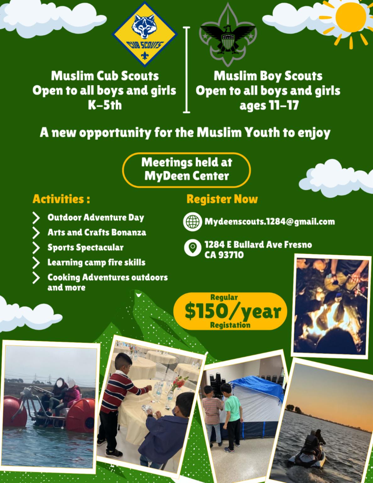 Muslim Scouts at MyDeen Center - MY DEEN