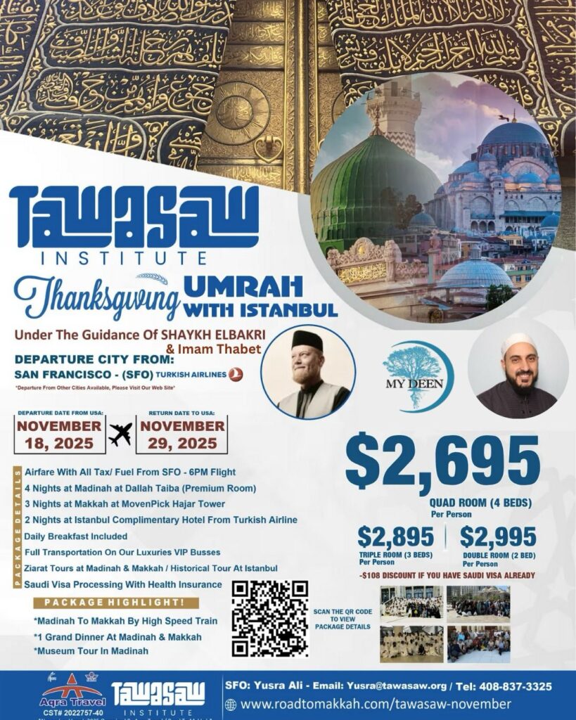Thanksgiving Umrah with Istanbul - MY DEEN